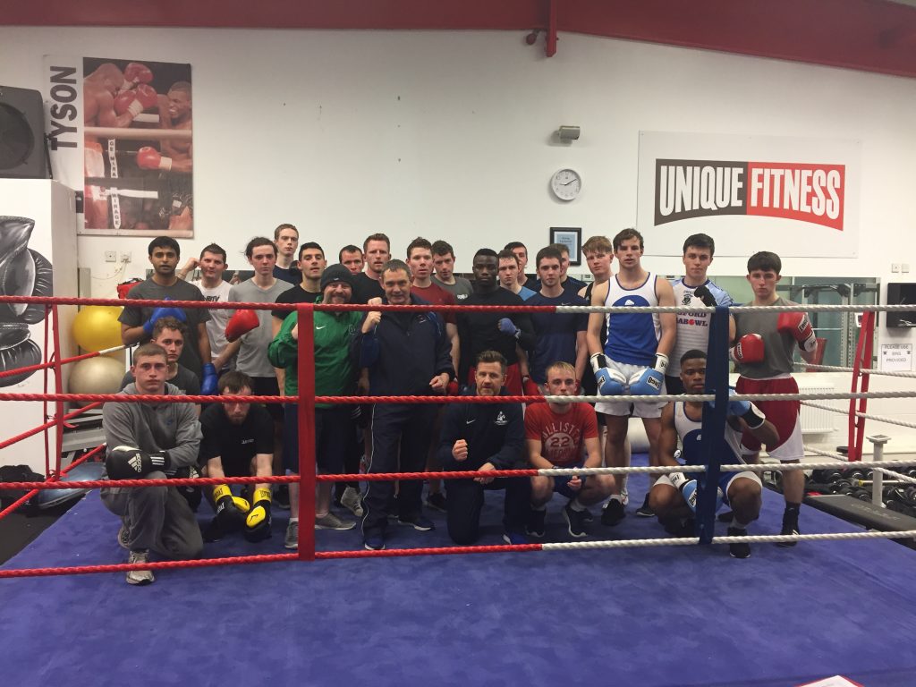 Dublin City University In The House Great Sparing – Angels Boxing Club